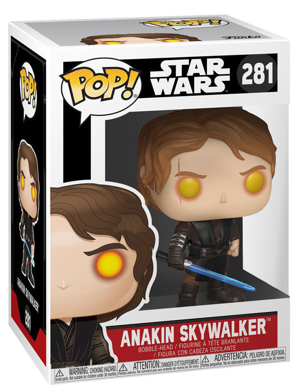 Funko POP Star Wars 281 Anakin Skywalker Dark Side New Mint