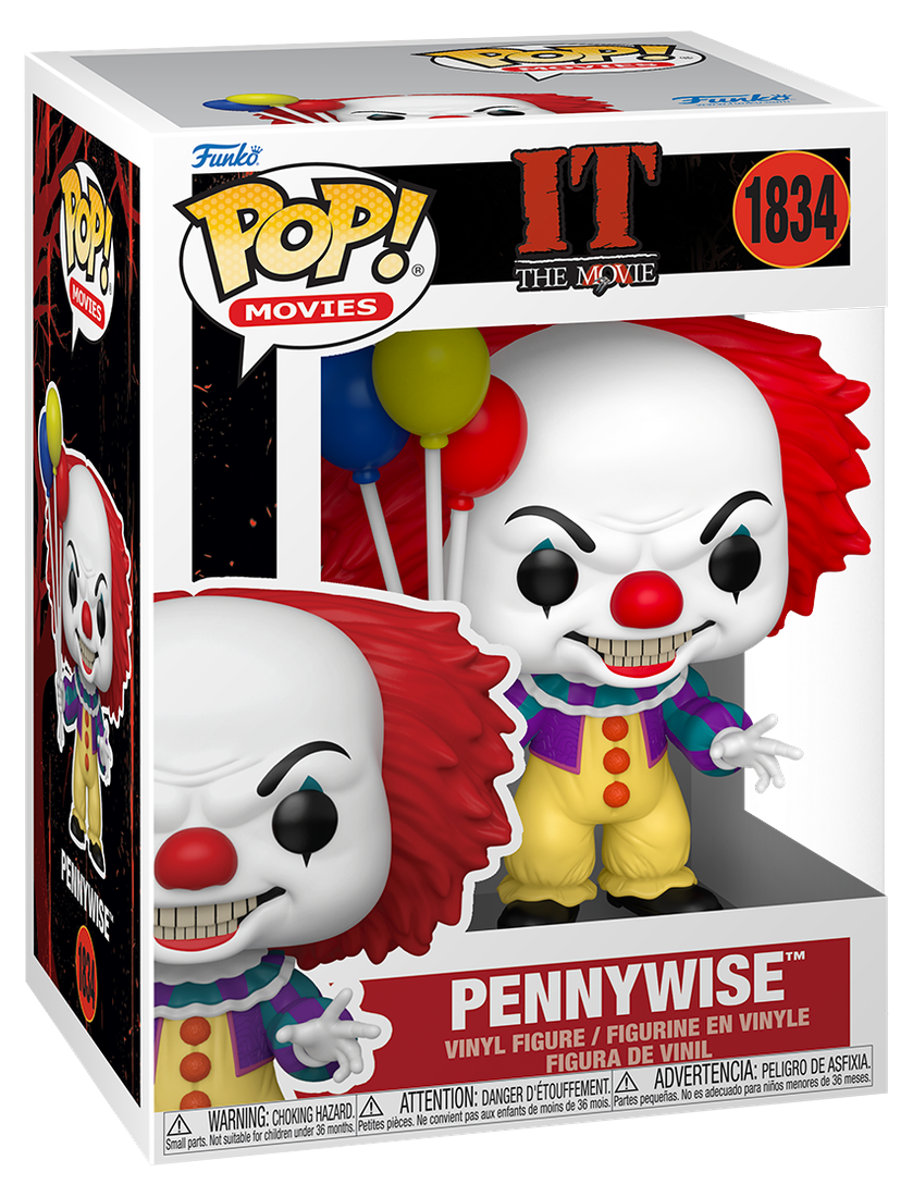 Funko POP! Movies IT The Movie (1990) #1834 Pennywise - New, Mint ...