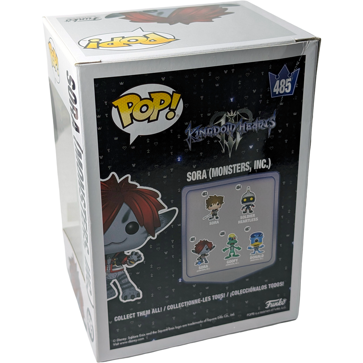 Funko POP! Disney Kingdom Hearts III #485 Sora (Monsters, Inc ...