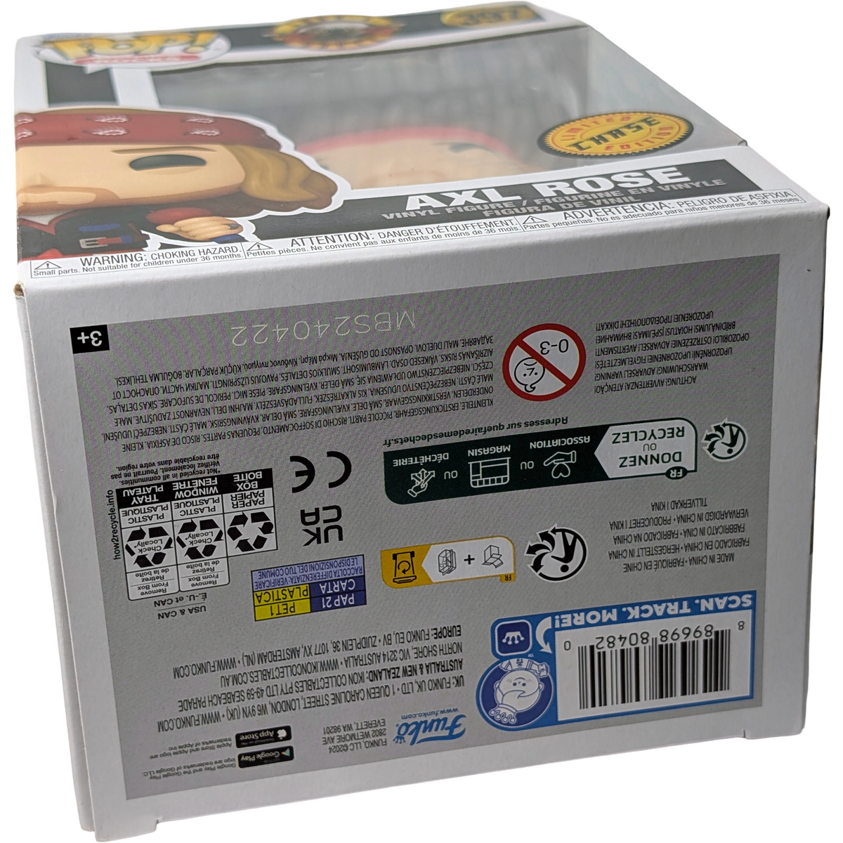 Funko POP! Rocks Guns N Roses #397 Axl Rose Alternate Outfit - Limited ...