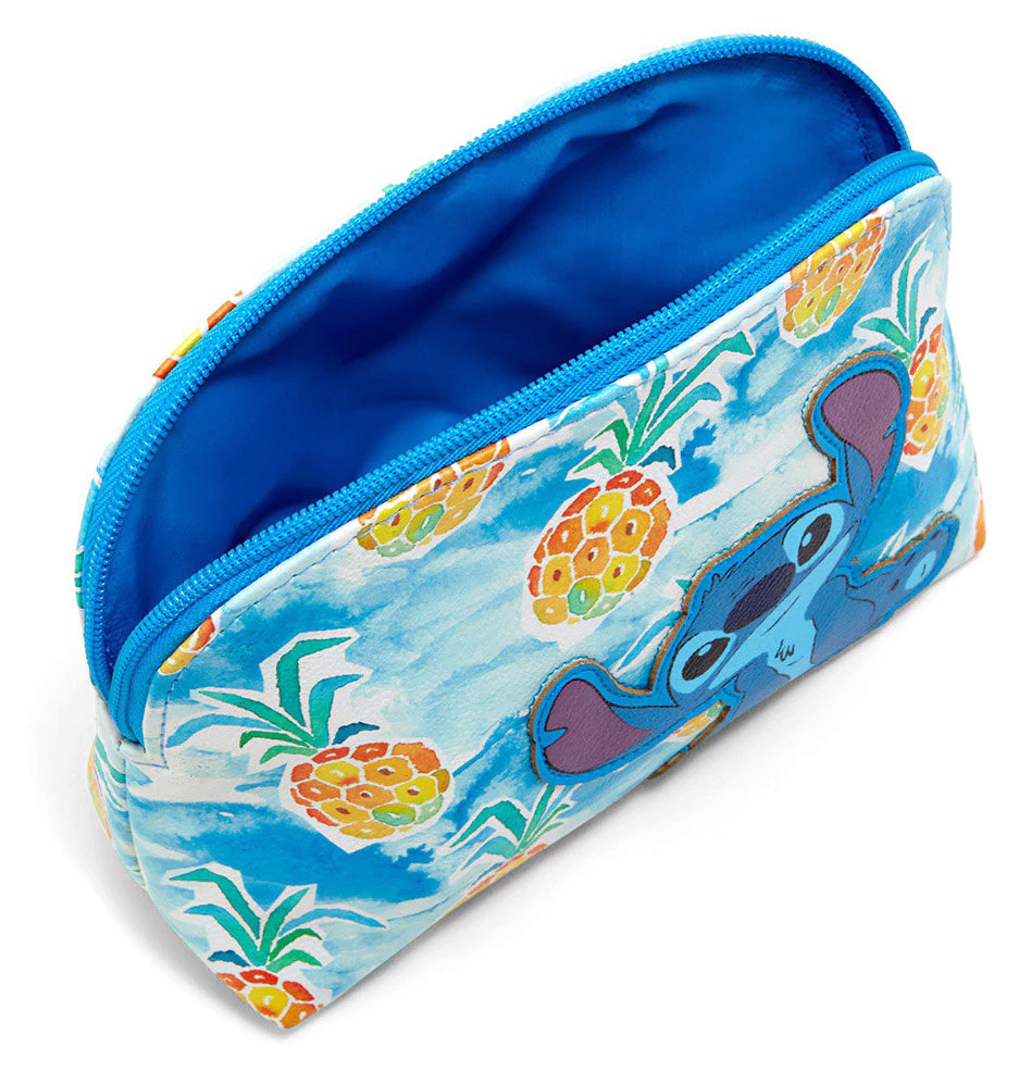 Disney Lilo Stitch Pineapples Makeup Bag By Loungefly New Mint Disney Lilo Stitch Pineapples Makeup Bag By Loungefly New Mint