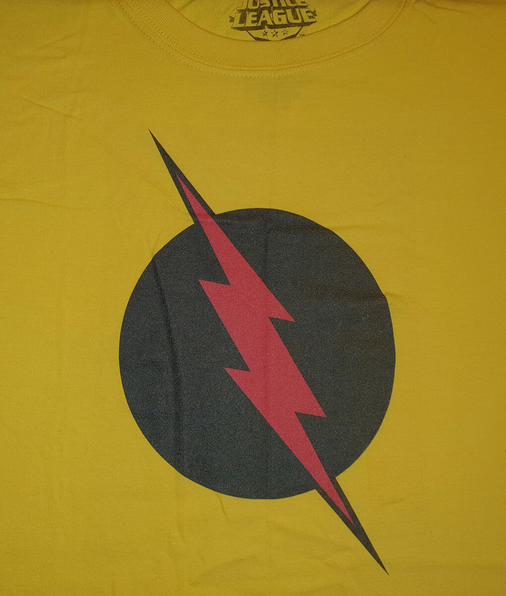DC Comics The Flash - Reverse Flash Logo Shirt Yellow - Mens T-Shirt ...