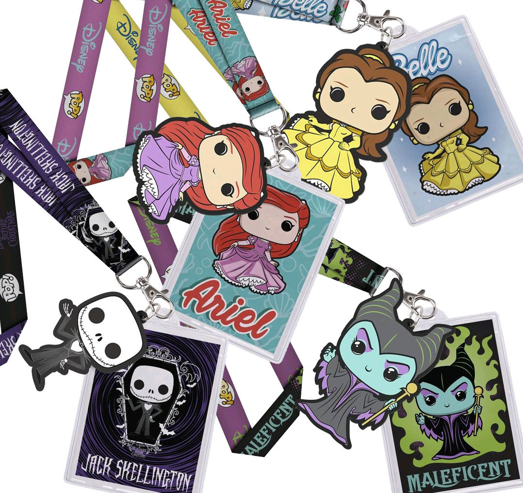 Funko Premium Lanyards - Disney - Various Character Designs - New, Mint ...