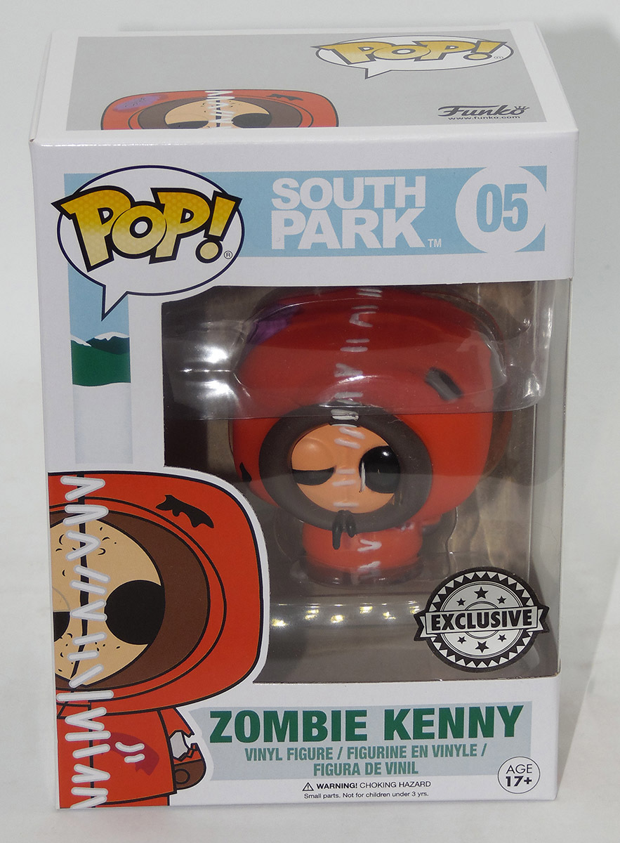 Funko POP South Park 05 Zombie Kenny Hot Topic Exclusive New Box Funko POP South Park 05 Zombie Kenny Hot Topic Exclusive New Box