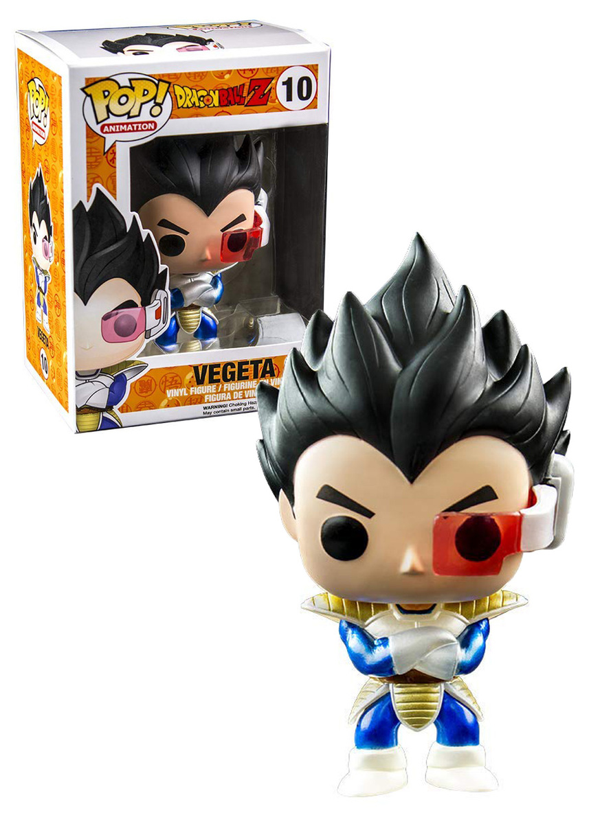 Funko POP! Animation Dragonball Z #10 Vegeta (Metallic) - New, Mint ... Funko POP! Animation Dragonball Z #10 Vegeta (Metallic) - New, Mint ...
