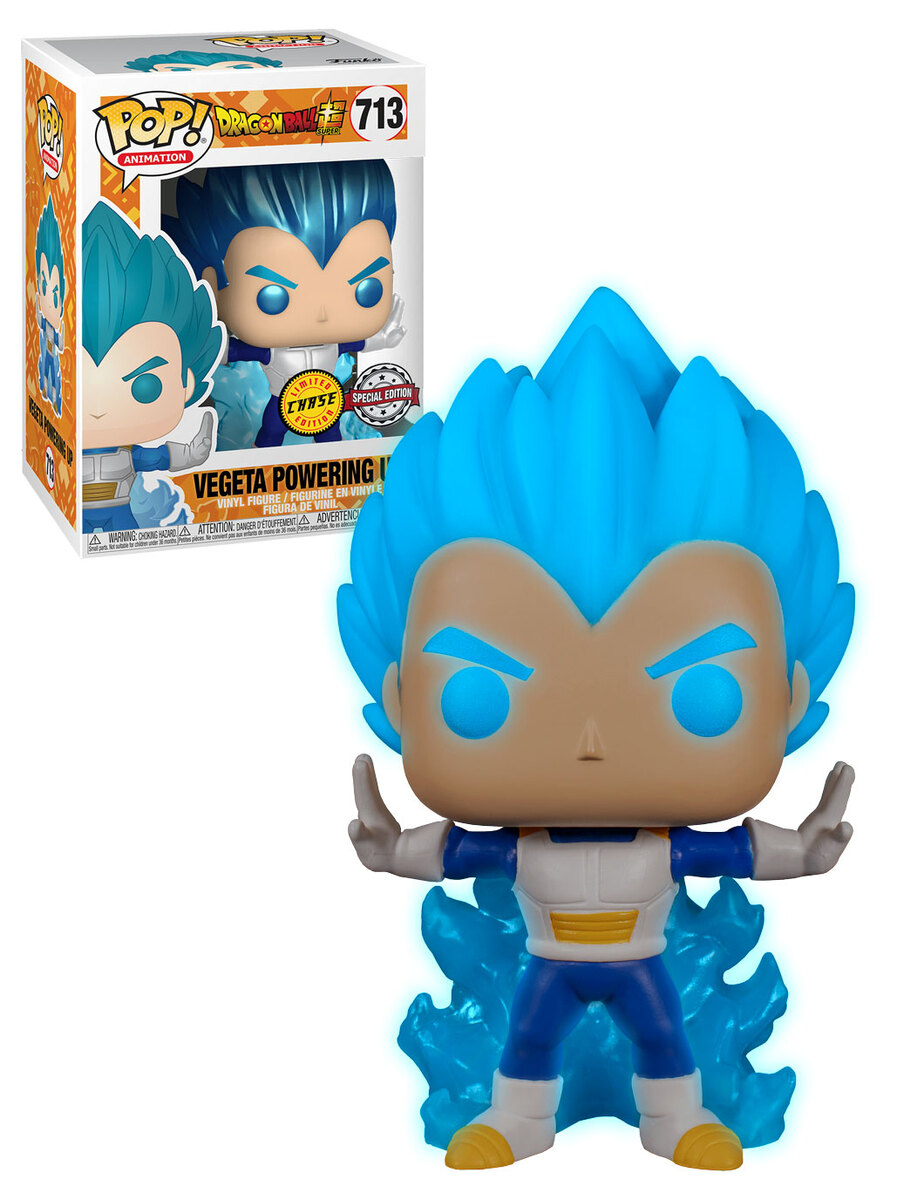 Funko POP! Animation Dragonball Z #713 Vegeta (Powering Up - Glow ... Funko POP! Animation Dragonball Z #713 Vegeta (Powering Up - Glow ...
