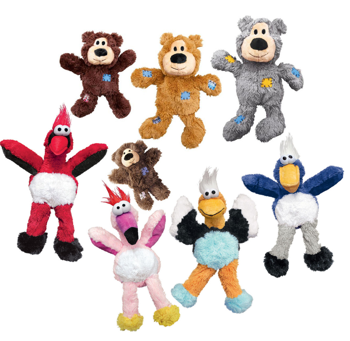 KONG Wild Knots For Dogs in Two Sizes and Various Designs | Supportive ...