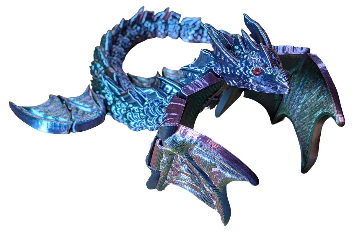Supportive Solutions 3D Printed Sea Dragon Flexible Figure - New ...